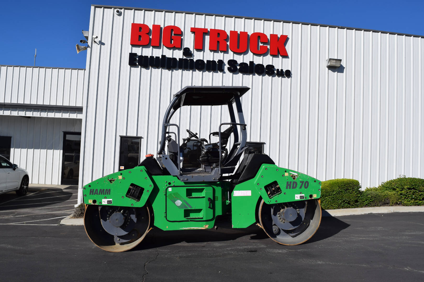 2008 Hamm HD70 Vibratory Smooth Drum Roller - Big Truck