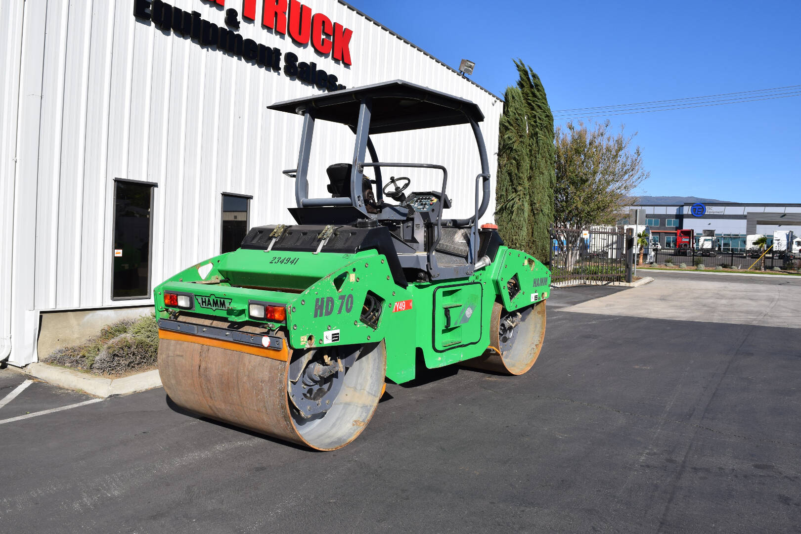 2008 Hamm HD70 Vibratory Smooth Drum Roller - Big Truck