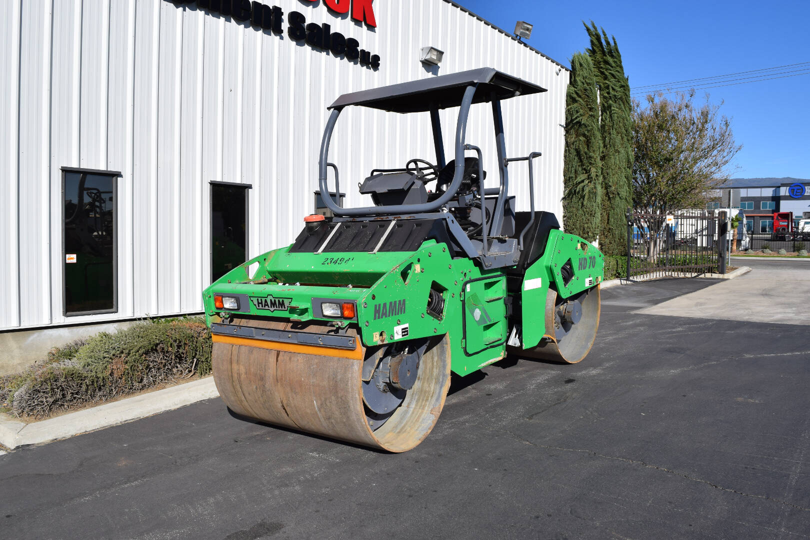 2008 Hamm HD70 Vibratory Smooth Drum Roller - Big Truck