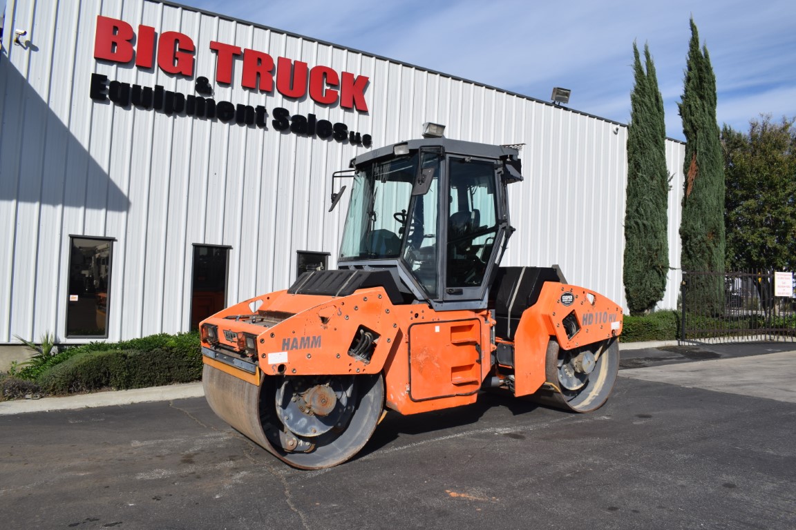 2007 Hamm HD110 HV Smooth Drum Roller For Sale