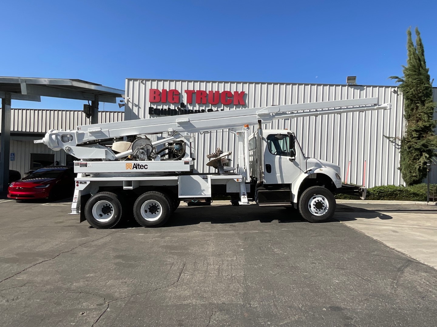 2015 Freightliner M2 6x6 Altec HD35A-30 Pressure Drill For Sale
