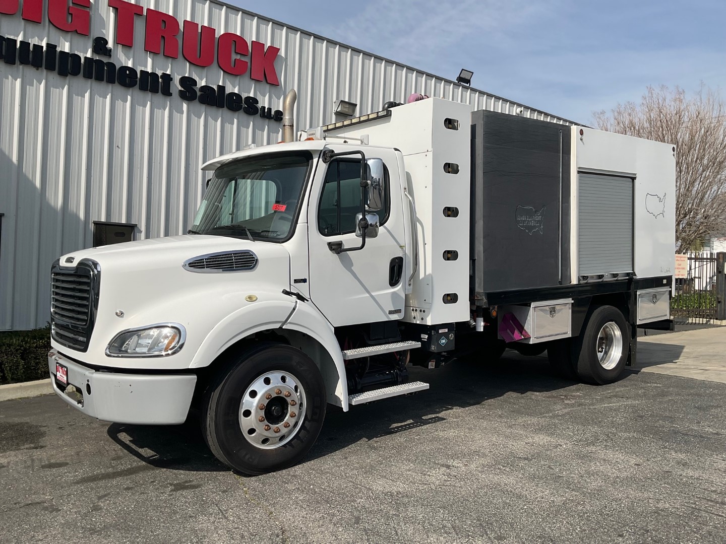 2011 Freightliner M2 CNG Sewer Equipment of America Model 800-HPR ...
