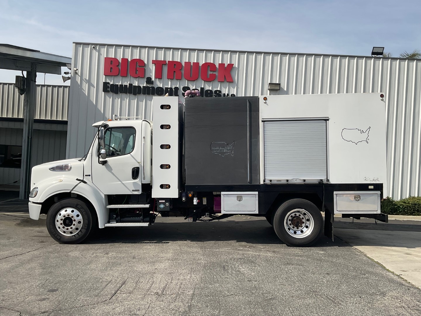 2011 Freightliner M2 CNG Sewer Equipment of America Model 800-HPR ...