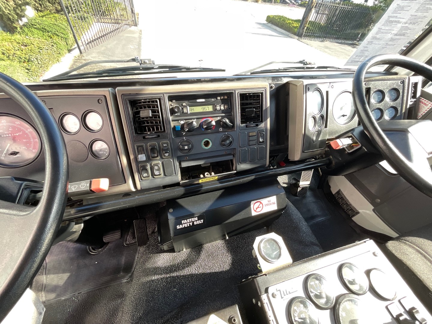 2004 Freightliner FC80 LPG Tymco 600 Street Sweeper For Sale