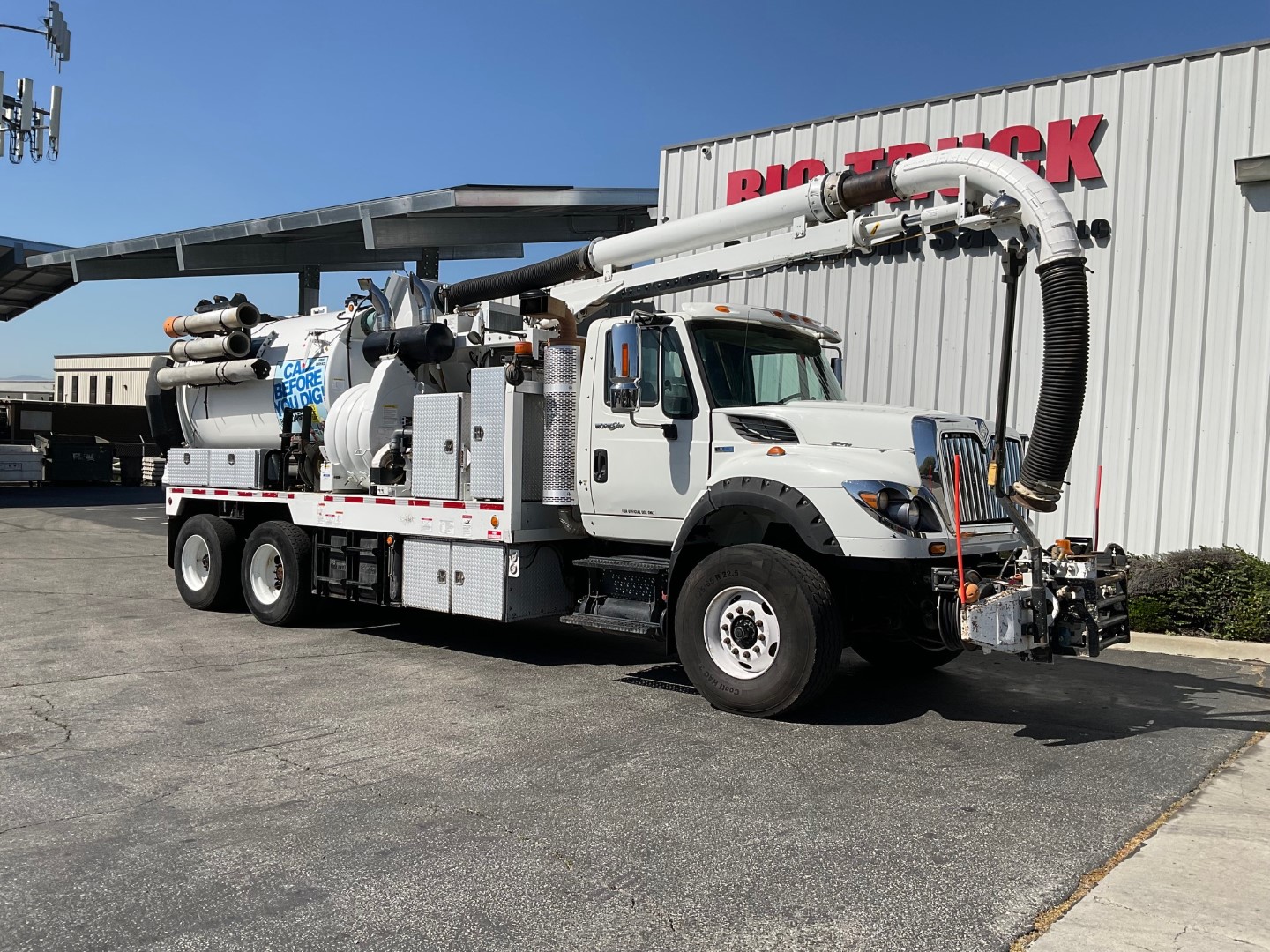 2014 International 7600 Vac Con VX311LH Hydro Excavation Truck For Sale