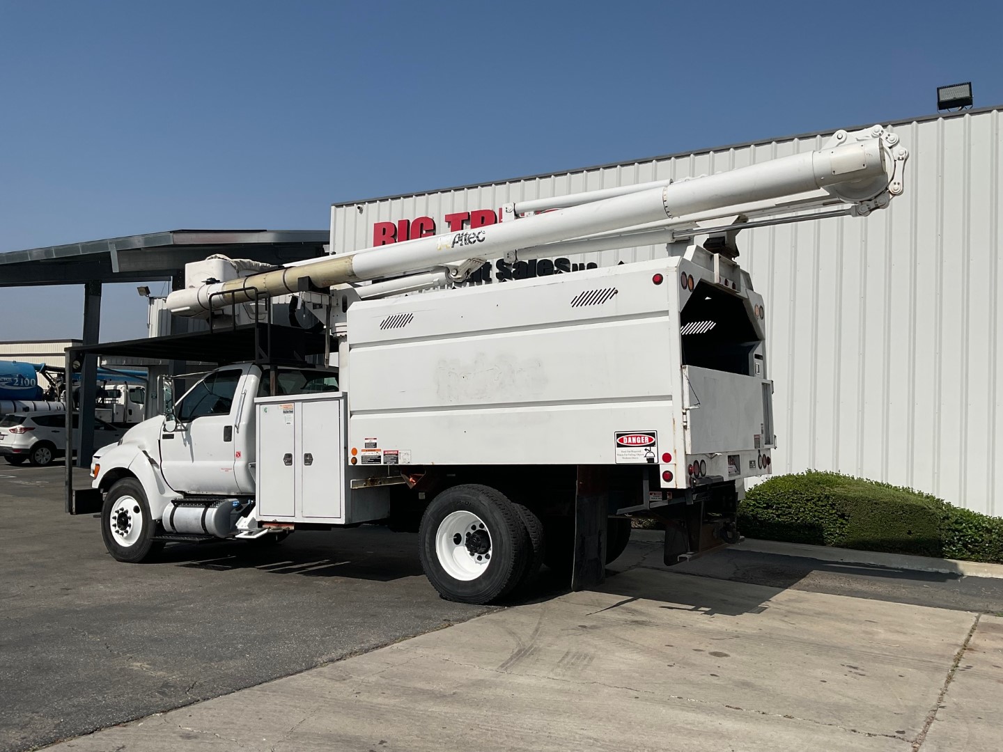 2013 Ford F750 Altec LR7 56 61' Forestry Bucket Truck For Sale