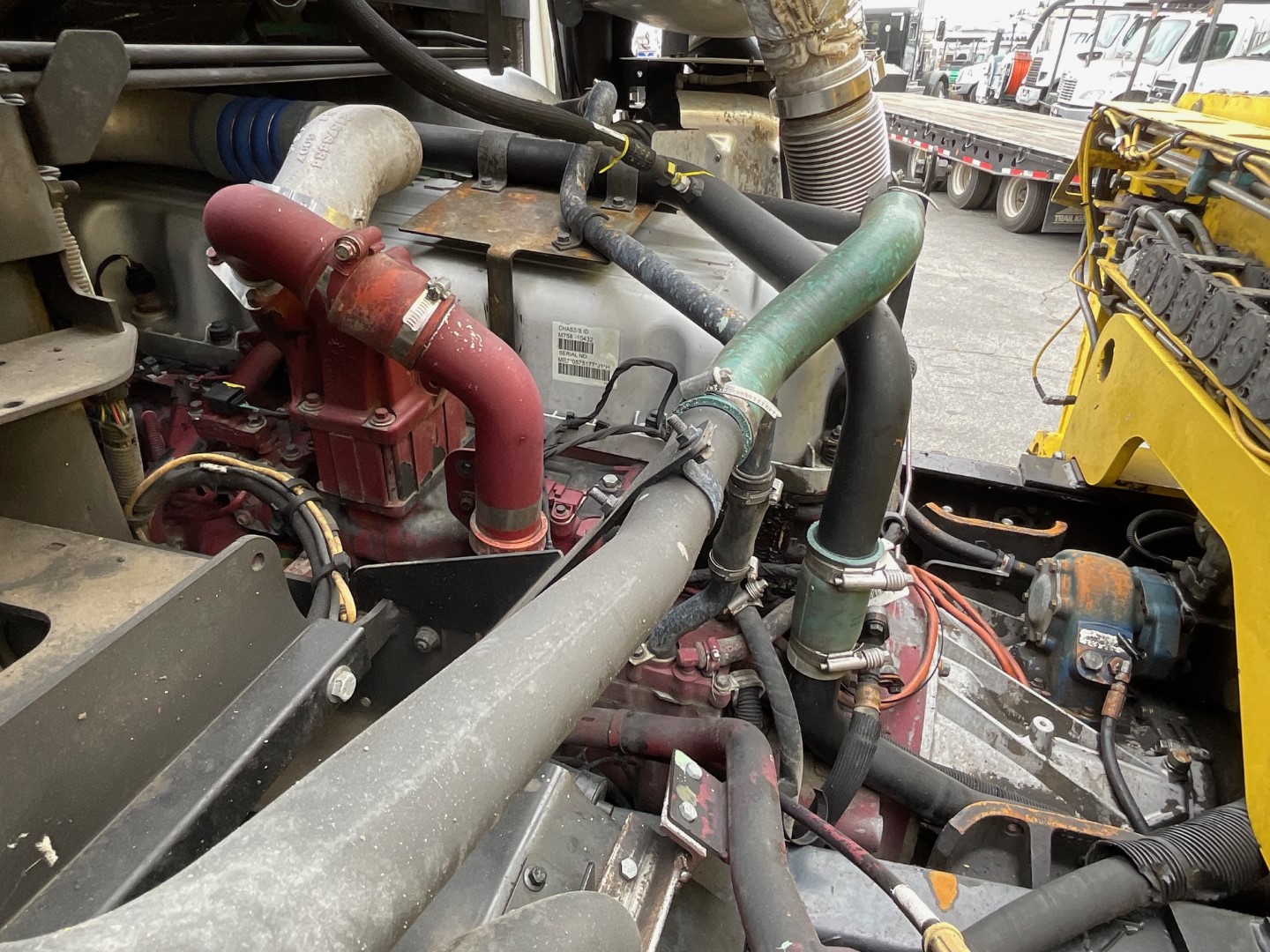 2016 Mack LEU613 Dadee Scorpion Side Loader Garbage Truck For Sale