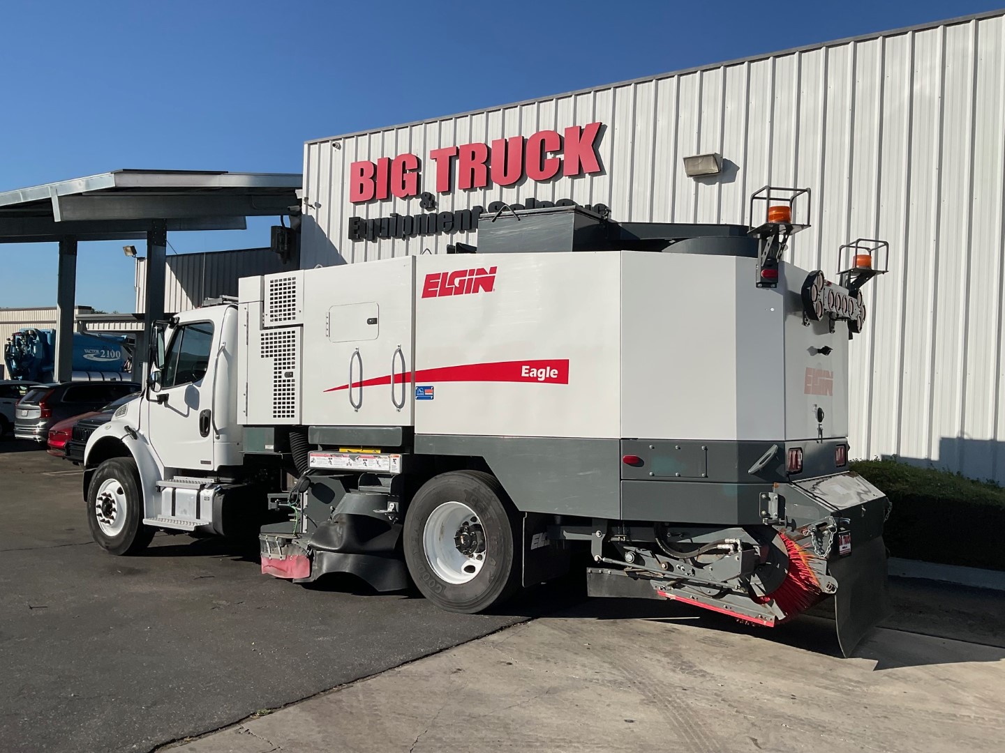 2017 Freightliner M2 Elgin Eagle Waterless Street Sweeper For Sale