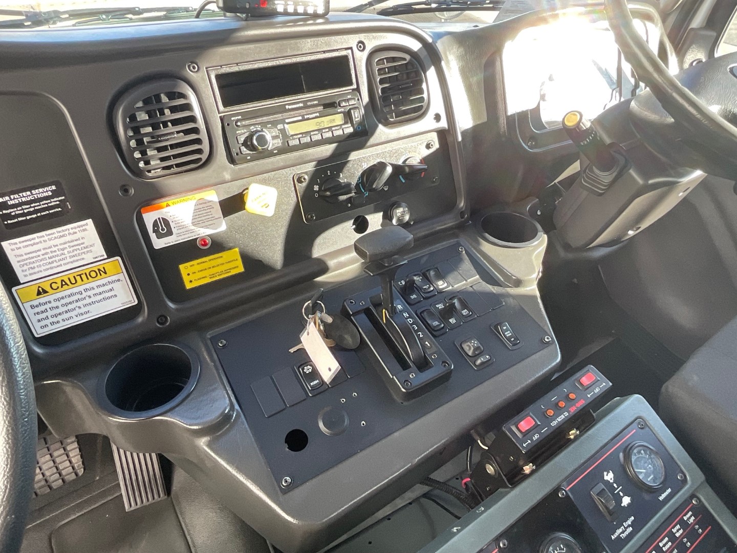 2017 Freightliner M2 Elgin Eagle Waterless Street Sweeper For Sale