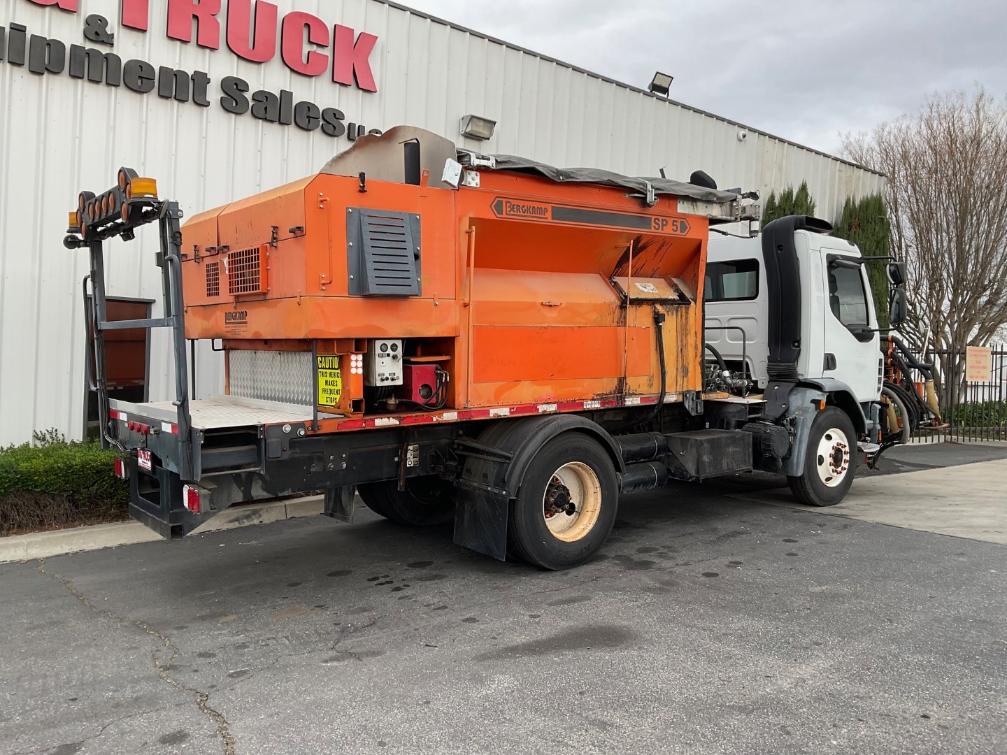 2017 Kenworth K370 Bergkamp SP5 Spray Injection Pothole Patcher For Sale