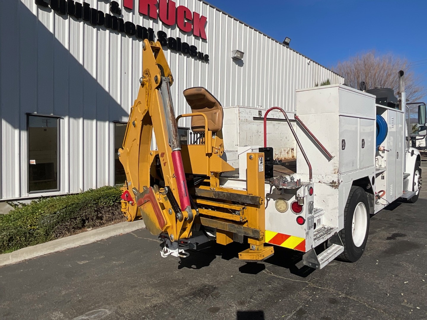 2012 Freightliner M2 Bradco Backhoe Truck For Sale