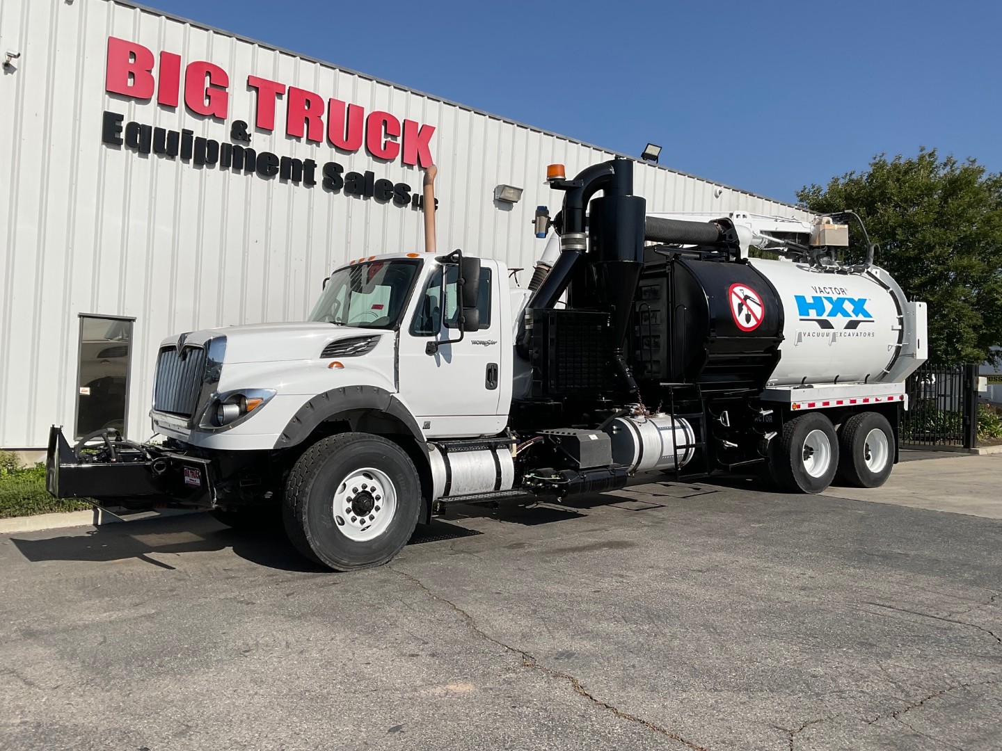 2013 International 7600 Vactor HXX Hydro Excavation Vacuum Truck For Sale