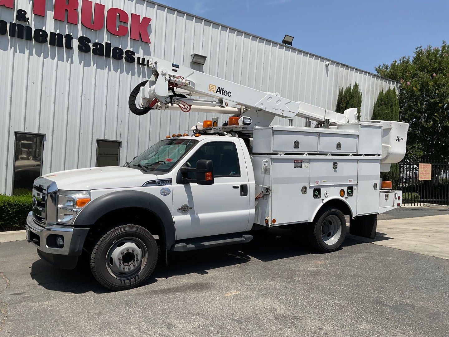 2016 Ford F550 Altec AT37G 42' Bucket Truck For Sale