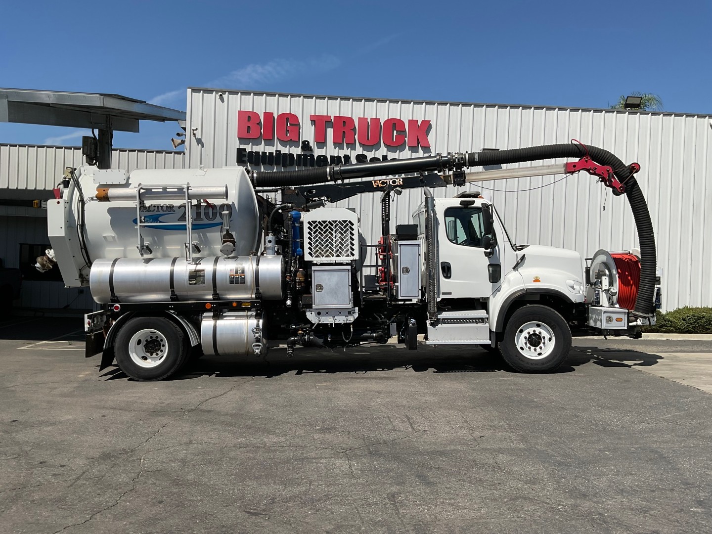2012 Freightliner M2 Vactor 2100 Plus Hydro Excavation Vacuum Truck For ...