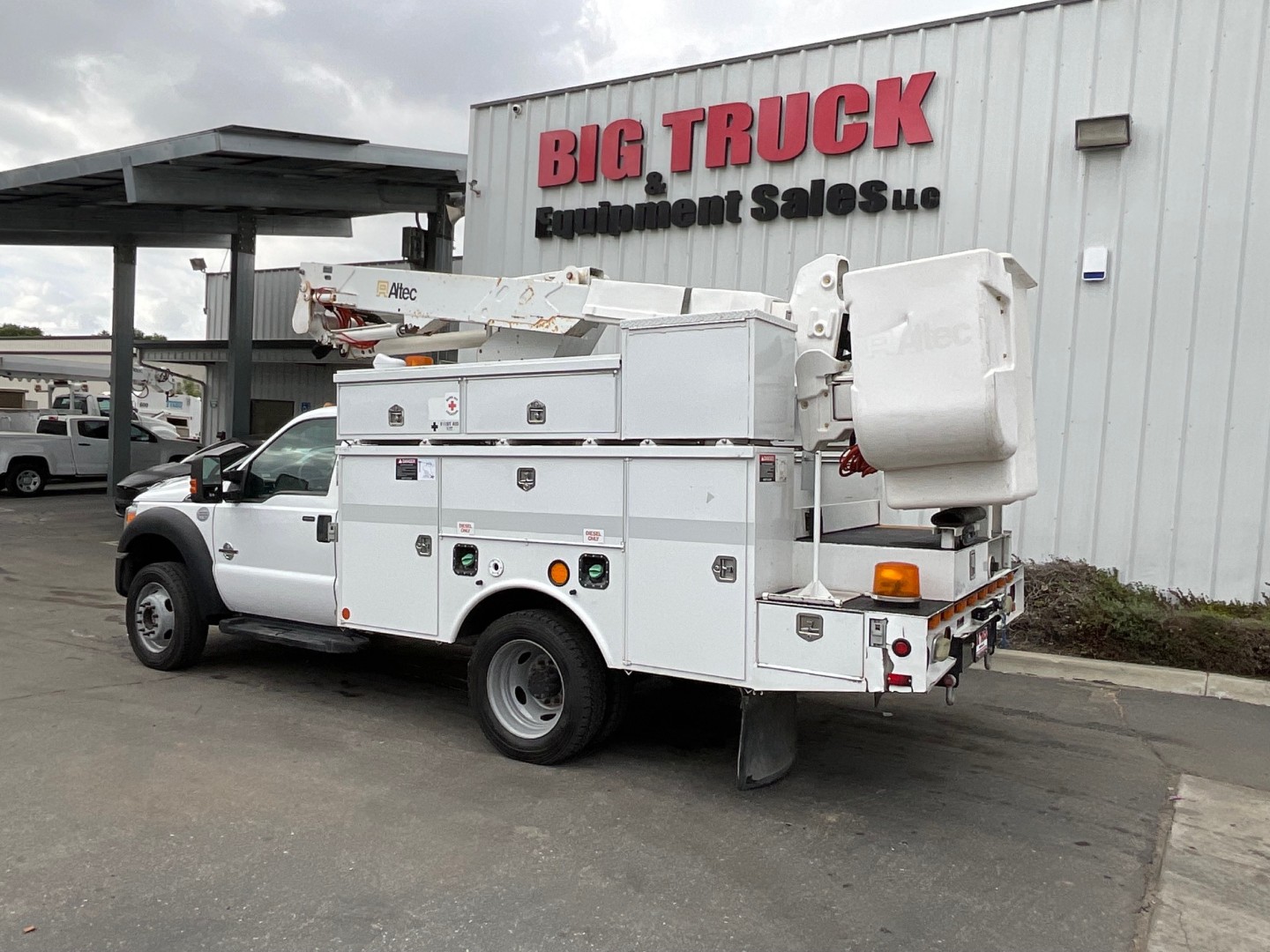 2016 Ford F550 4x4 Altec AT37G 42' Bucket Truck For Sale