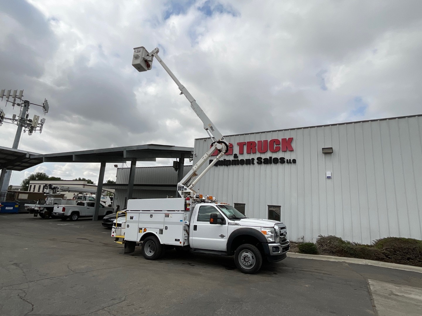 2016 Ford F550 4x4 Altec AT37G 42' Bucket Truck For Sale